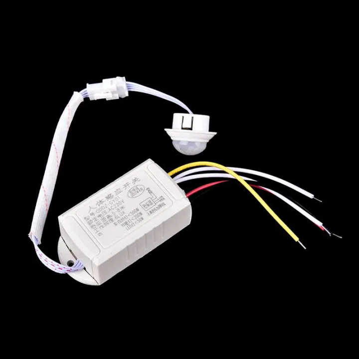 IR Infrared Body Motion Sensor Automatic Light Lamp Control Switch 220V ...