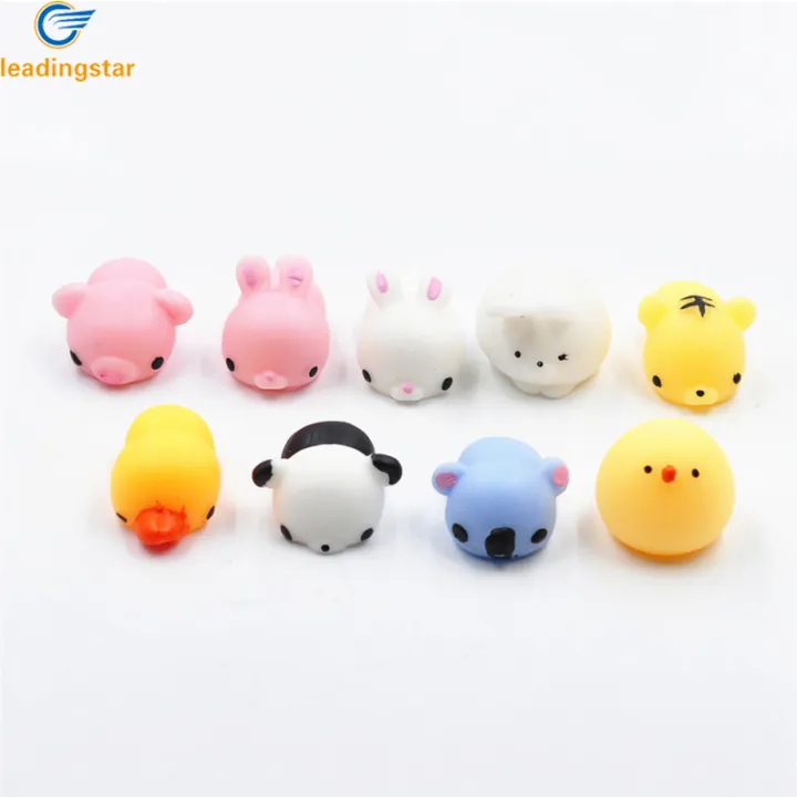 LEADONGSTAR Mochi Mini Squishy ของเล่นสัตว์,สุ่ม Squishies สำหรับ ...
