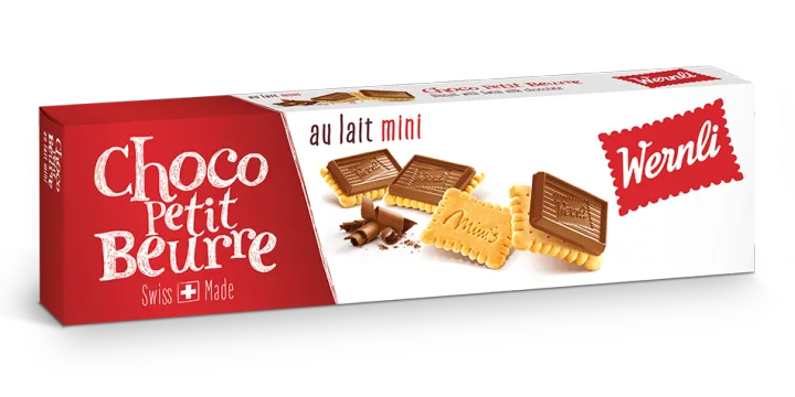 BISCUITS Wernli Swiss Made Choco Petit Beurre Mini Chocolate Biscuit ...