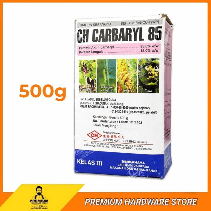 CH CARBARYL 500 GRAM / Avin / Ulat Ratus / Bena Perang / Racun Serangga ...