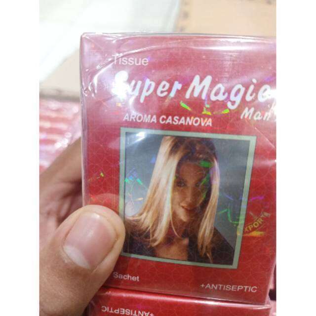 Tissue super magic merah original | Lazada Indonesia