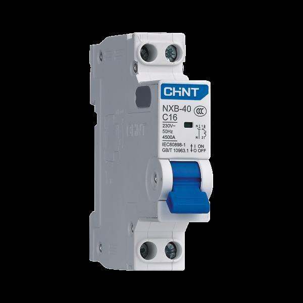 Chint Kunlun series small circuit breaker NXB-40 1P C16A | Lazada.co.th