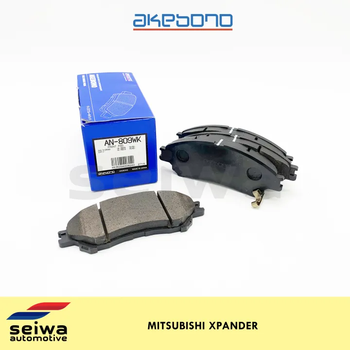 Mitsubishi Xpander Brake Pads Front - Akebono Auto Parts | Lazada PH