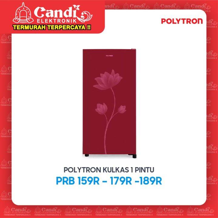 POLYTRON KULKAS 1 PINTU PRB-179R 170 LITER PRB179 | Lazada Indonesia