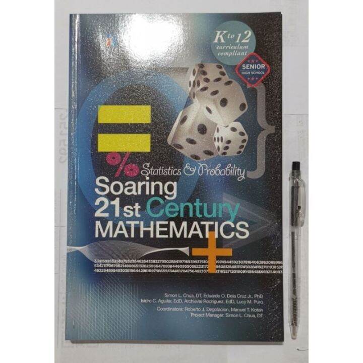 HOT Statistics and Probability Soaring 21st Century Mathematics for Senior High School | Lazada PH
