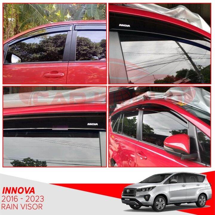 TOYOTA INNOVA 2016 - 2023 RAIN VISOR (2016 2017 2018 2019 2020 2021 ...