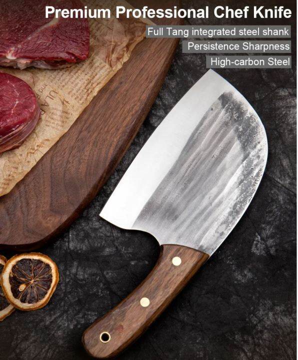 6-inch Japanese Hardened Stainless Steel Forged Tazaki Kitchen Knife ...