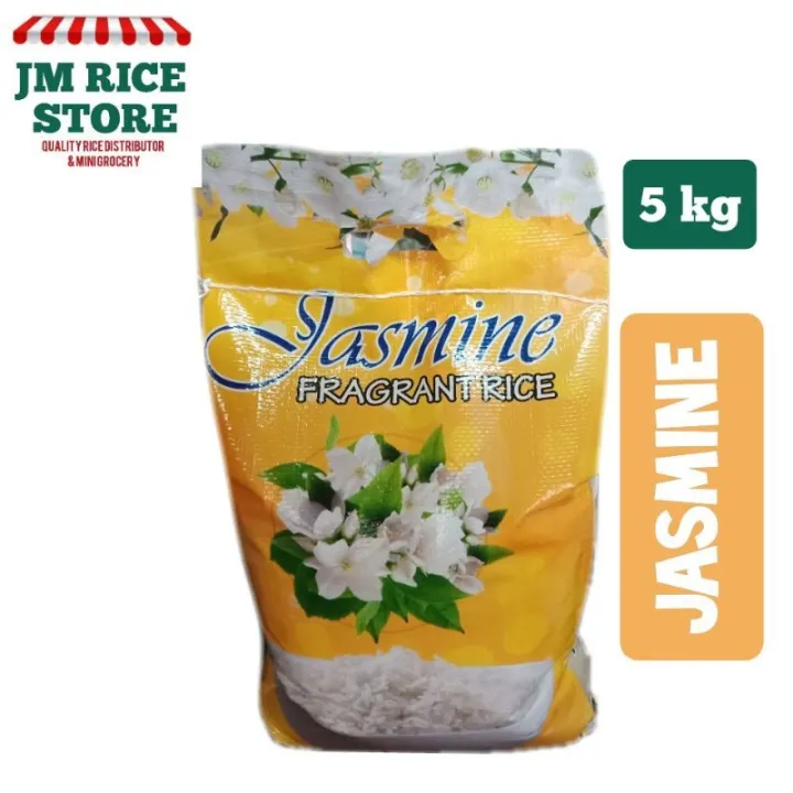Jasmine Fragrant Rice Premium Bigas 5 kilos Flakes | Lazada PH