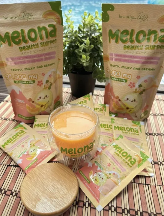 Melona Beauty slurpee with 95,000 Mg Ultra Collagen, Japan Hydrolyzed Nanotechnology, Helps ...