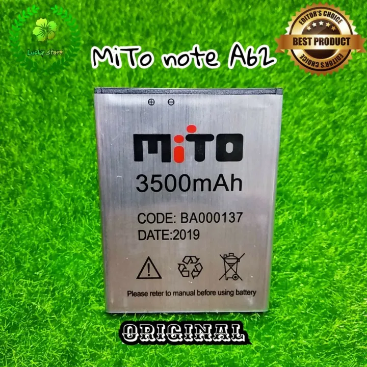 baterai battery batre hp mito A62 note CODE BA000137 original | Lazada ...