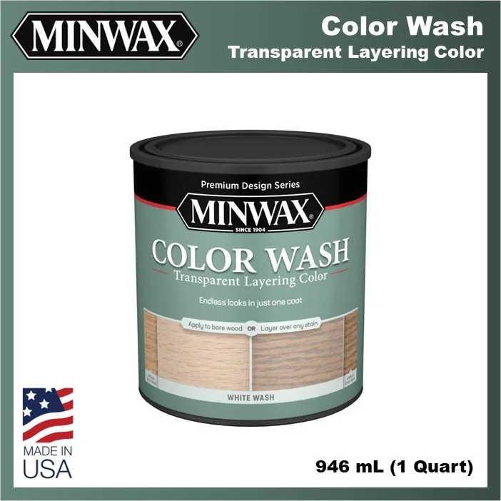 Minwax Color Wash Transparent Layering Color, 946 ml (1 Quart) | Lazada PH