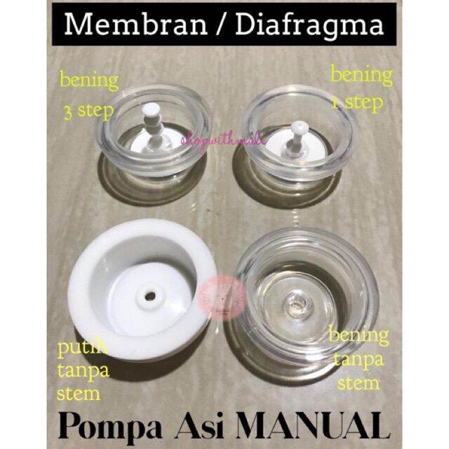 MEMBRAN DIAFRAGMA MANUAL Pompa Asi Real Bubee Avent SparePart Spare ...