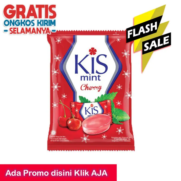 PERMEN KIS RASA Mint CHERRY berat 100 gr | Lazada Indonesia