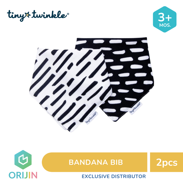Tiny Twinkle Bandana Bib 2-Pack | Lazada PH