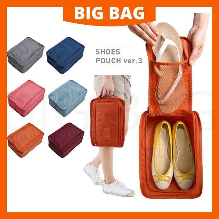 Travel Shoes Bag For Sport Beg Kasut Bola Sukan Foldable Shoe Box ...