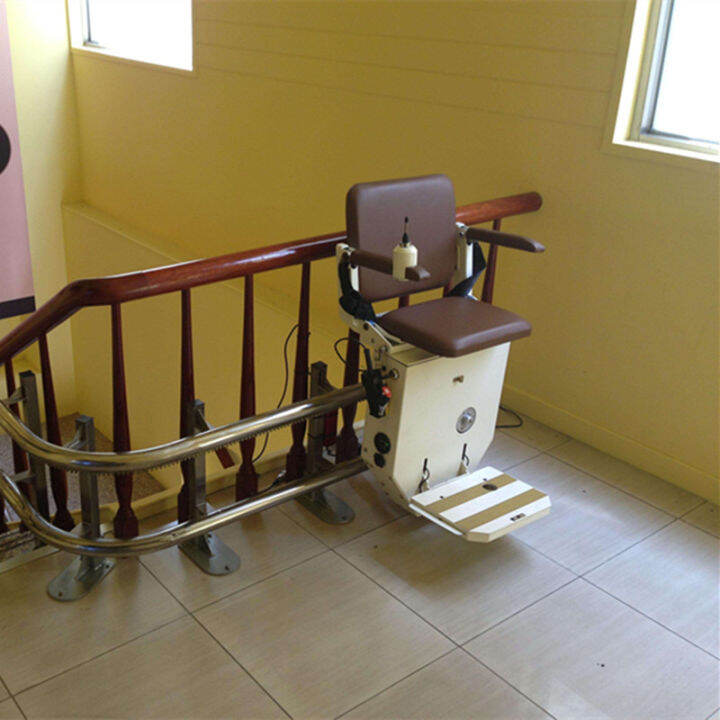 Linear chair elevator barrier-free stair climbing machine for the ...