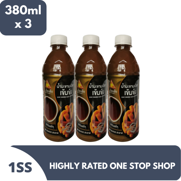 Chua Hah Seng Sour Tamarind 380ml x 3 | Lazada PH
