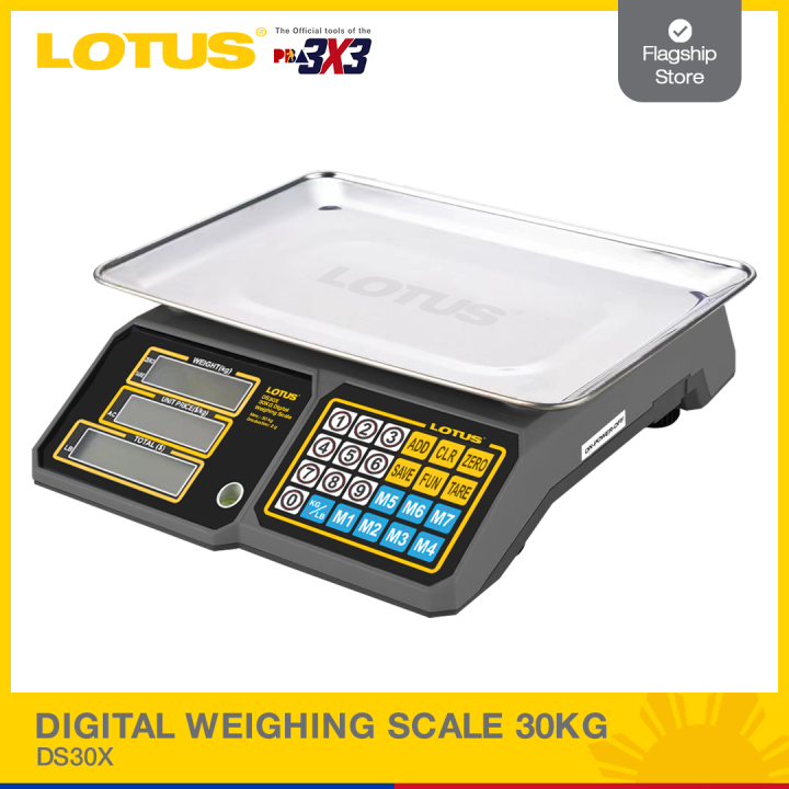 Lotus Digital Weighing Scale 30KG DS30X | Lazada PH
