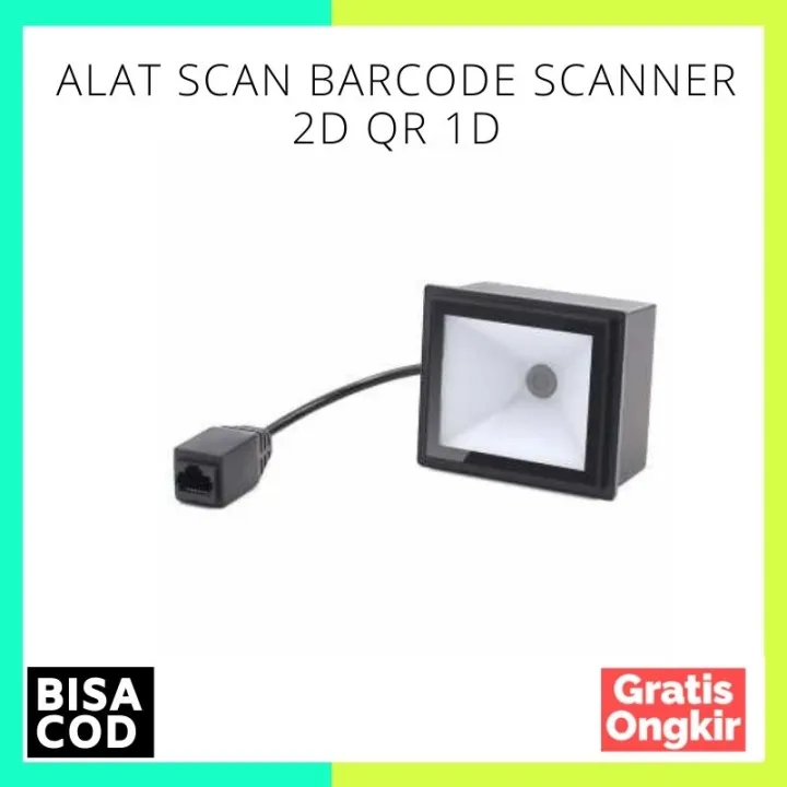ALAT SCAN BARCODE SCANNER 2D QR 1D / YK&SCAN Embedded Fixed Mount ...