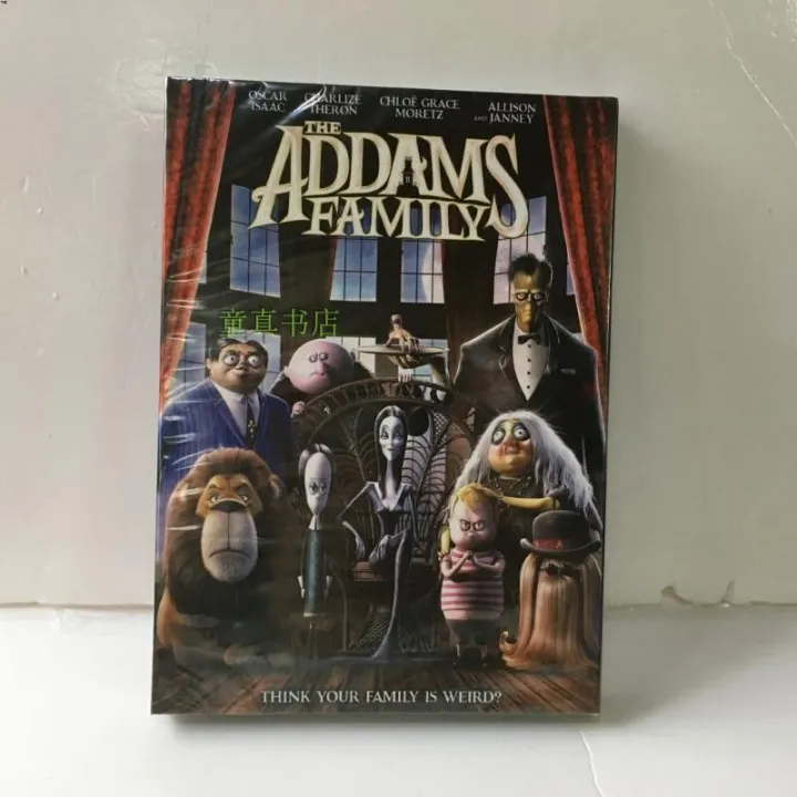 Adams Family The Addams Family HD English cartoon movie disc | Lazada PH