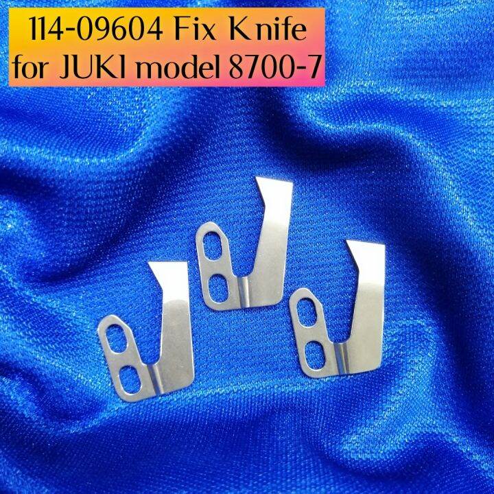 BLADE/FIXED KNIFE 114-09604 FOR JUKI MODEL DDL-8700-7 1 PACK - 10 PCS ...