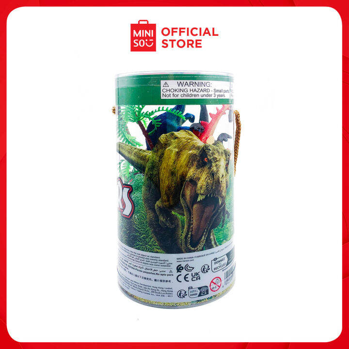 MINISO Barrel Animals Series Dinosaurs | Lazada PH