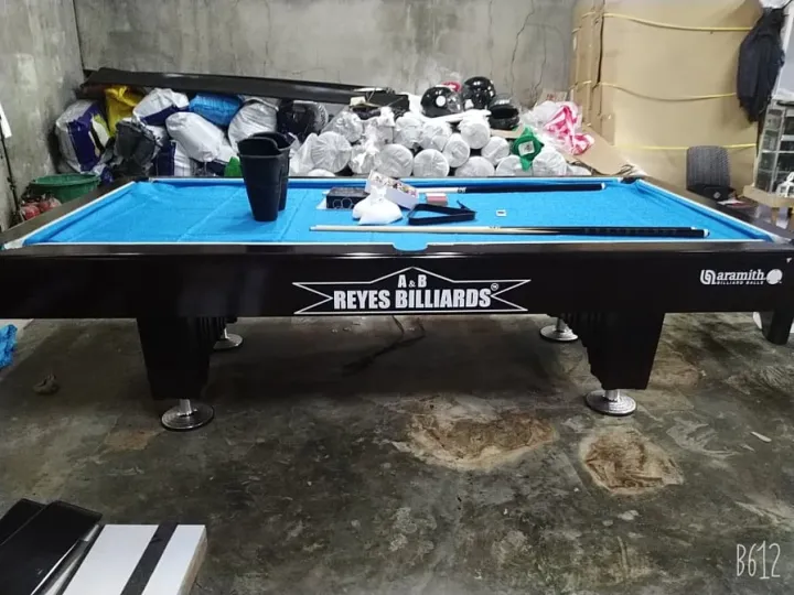 1 SET A&B BRAND NEW BILLLIARD TABLE WITH COMPLETE ACCESSORIES/LAMESA NG ...