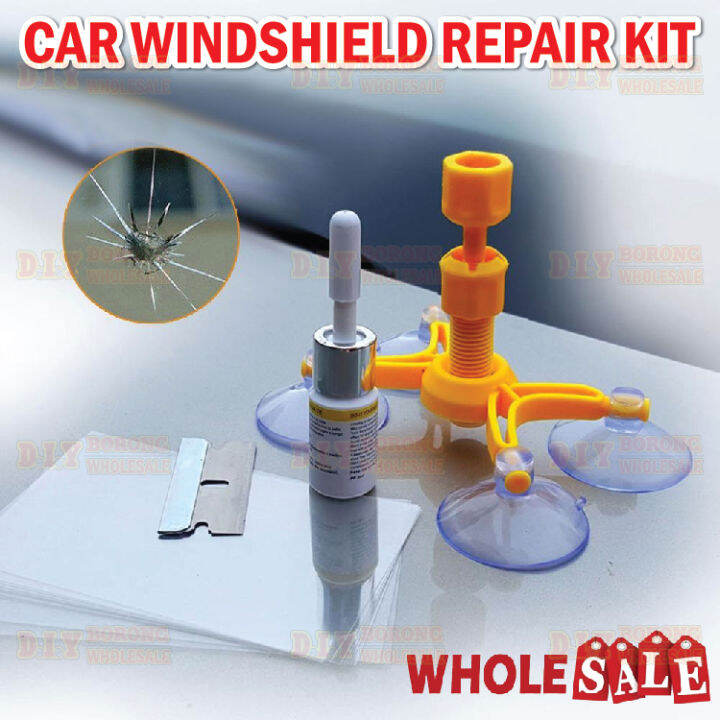 Car Glass Windshield Windscreen Crack Scratch Repair Restore Kit DIY ...