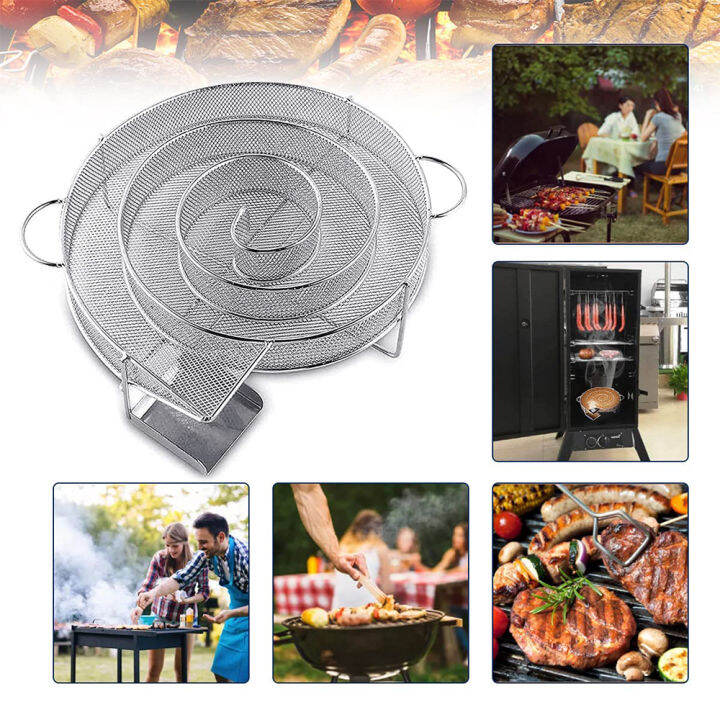 【Ready Stock】Cold Smoke Generator BBQ Steel Barbecue Grill Cooking Tool ...
