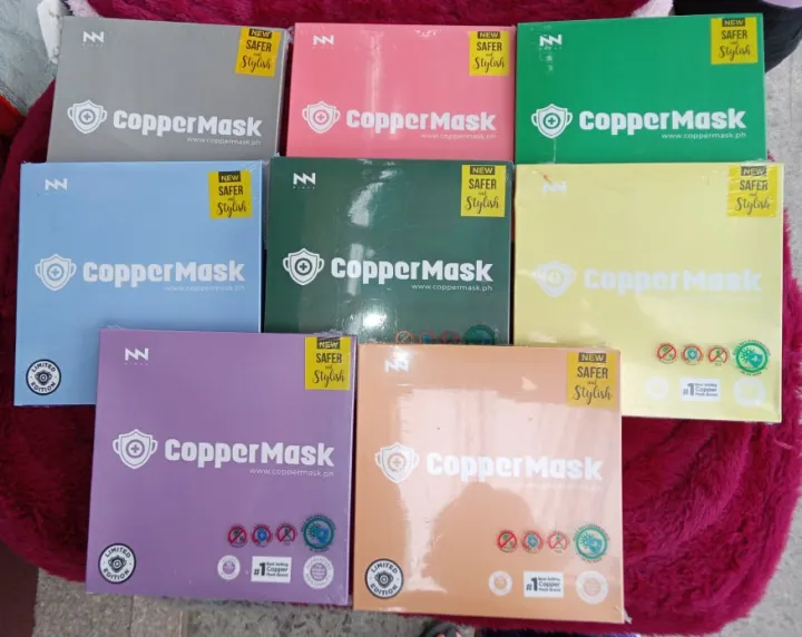 Original Coppermask 2.0 Enclosed Filter with Verification Card | Lazada PH