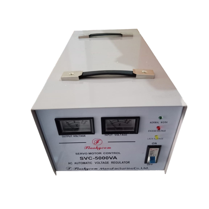 STAVOL LISTRIK / STABILIZE LISTRIK 5000 WATT . SERVO MOTOR. ANALOG ...