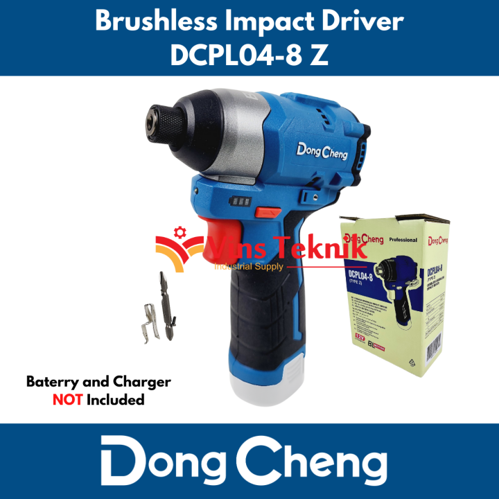 Mesin Bor Obeng Cordless Imapct Driver DCPL04-8 DongCheng DCPL04-8Z | Lazada Indonesia