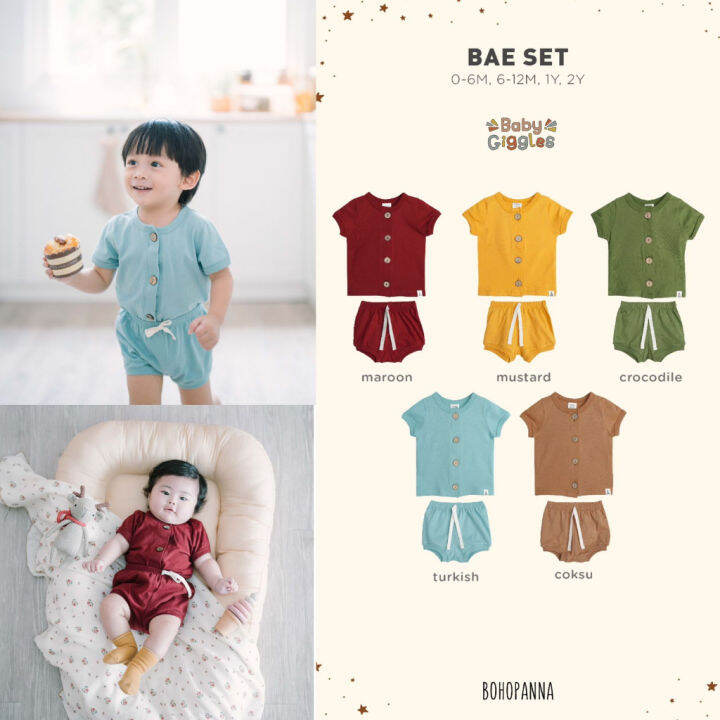 Bohobaby - Bohopanna Bae Set / Setelan anak (Part II) | Lazada Indonesia