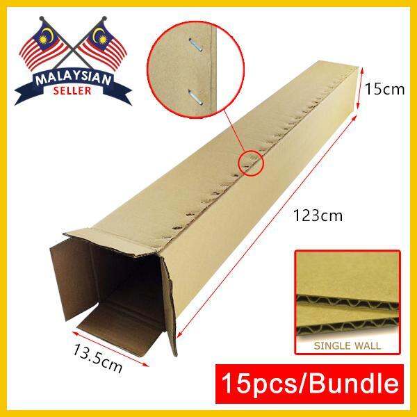 (1230mm x 135mm x 150mm, Set of 15) Single Wall Long Carton Box ...