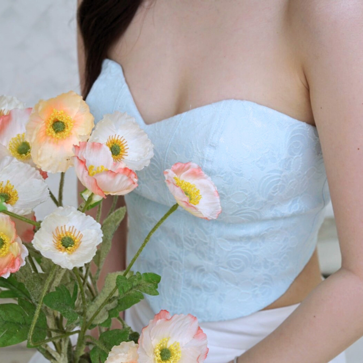 Perchta.boutique - Doris Collection เกาะอกลายดอกไม้ | Lazada.co.th