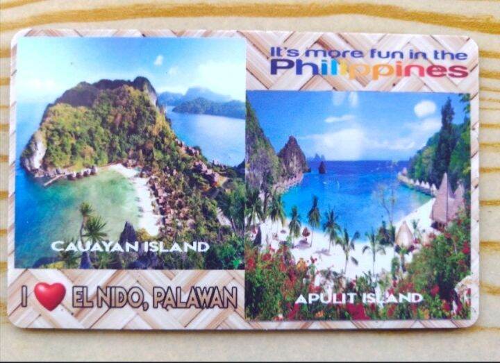 Philippine Rubber Magnet Souvenir Design (El Nido, Palawan) | Lazada PH