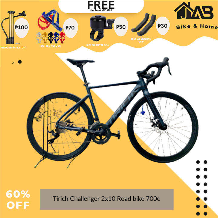 JAB. [High-end]. Tirich Challenger 2x10 Road Bike 700c, SMACH R10 ...