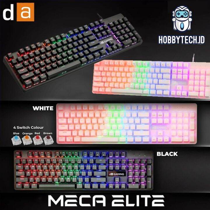 Digital Alliance Meca Elite Fullsize Mechanical Gaming Keyboard ...