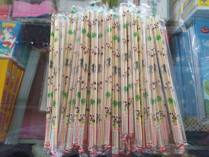 Sumpit Bambu + Tusuk Gigi isi 50 Pasang / Sumpit Panda Premium | Lazada ...