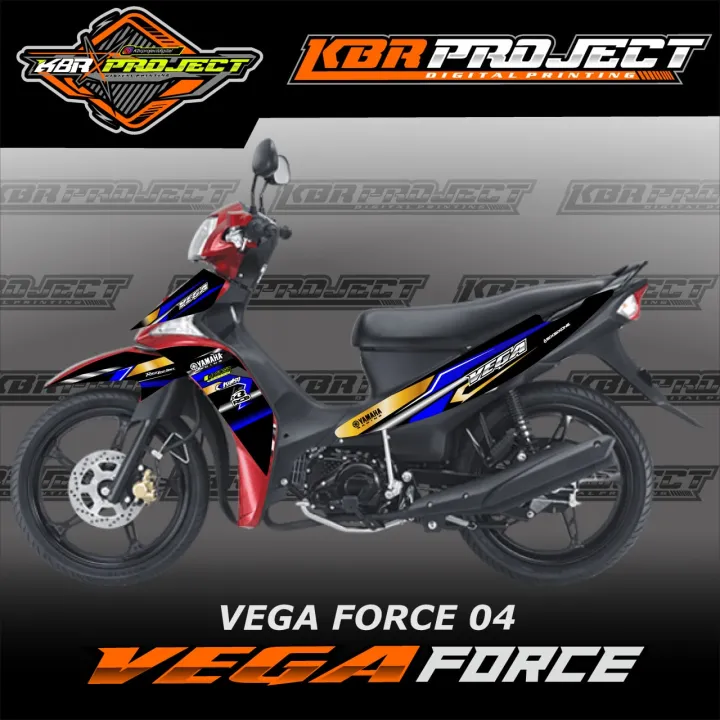 [COD]Stiker VEGA striping VEGA FORCE motor YAMAHA motor sticker variasi ...