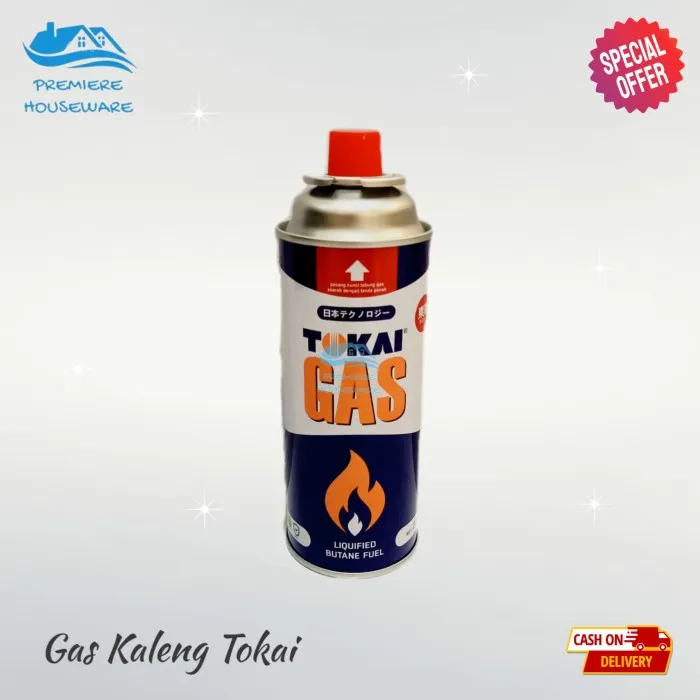 gas botol 235gr tokai butane gas not hiccook no wingas | Lazada Indonesia