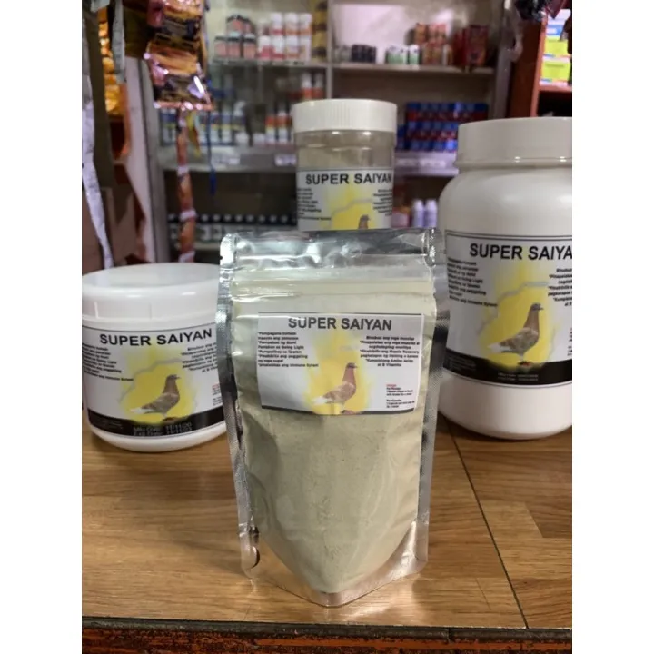 Super Saiyan Powder Pigeon Supplement sold in 100grams | Lazada PH