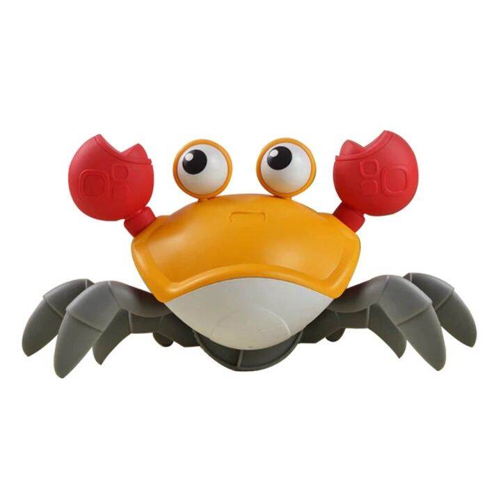 Kid Funny Cartoon Wind Up Manual Crab Water Clockwork Float Baby Beach ...