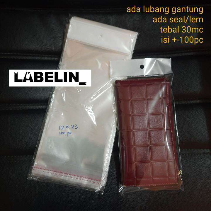 Plastik Display 100pc 12x23 / Plastik gantung plastik aksesoris plastik ...