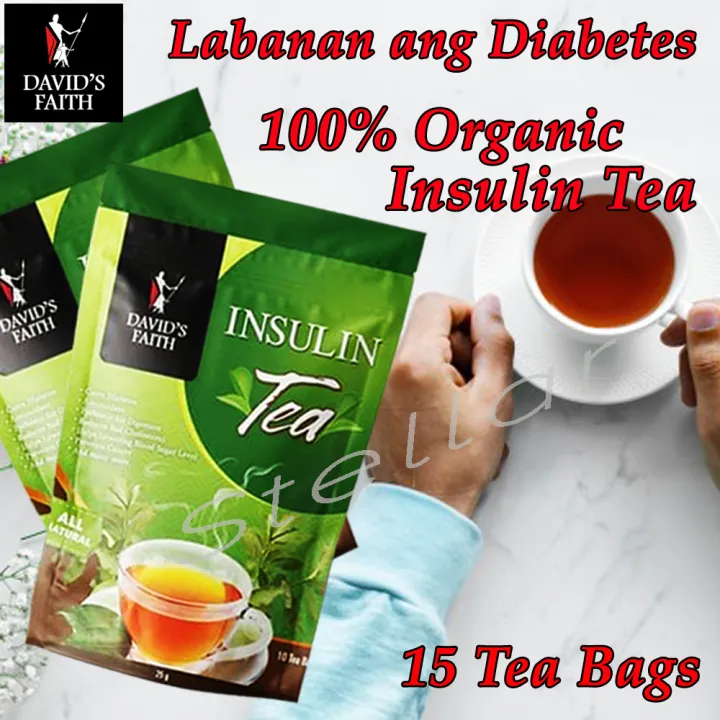 Original INSULIN TEA with 15 teabags. USE up to 3x. Reduce blood sugar ...