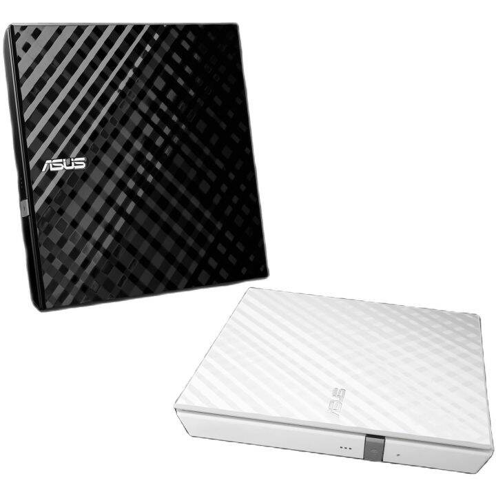 ASUS External Slim DVD RW 8X ASUS (08D2S-U) Lite Black / White (เครื่อง ...