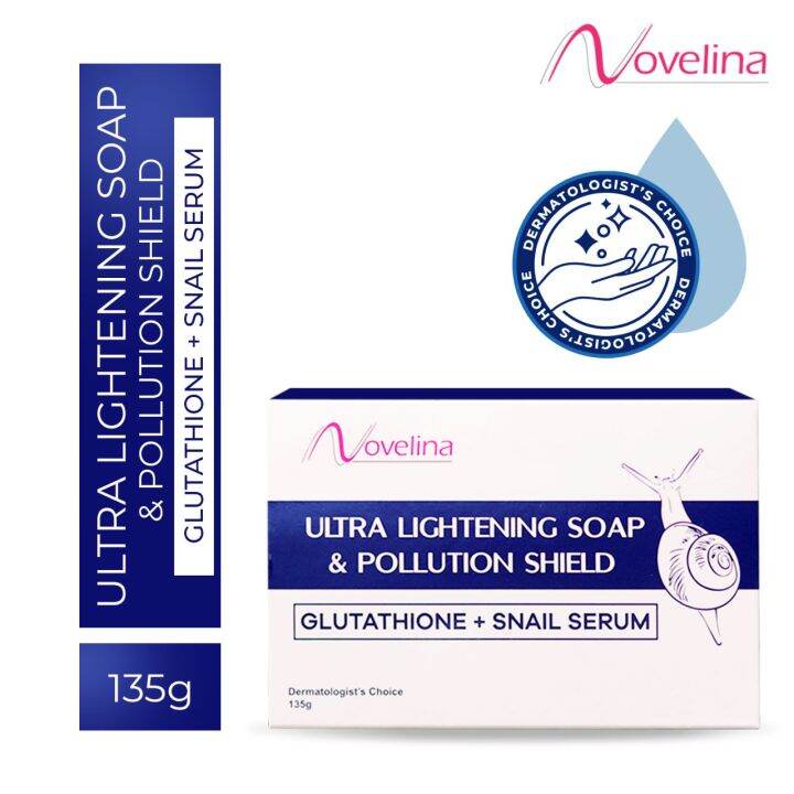 Novelina Ultra Lightening Soap and Pollution Shield | Lazada PH