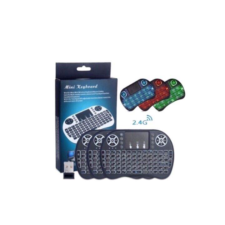 Ak Wireless Mini Keyboard Rii i8 Air Mouse Keypad Remote Control ...