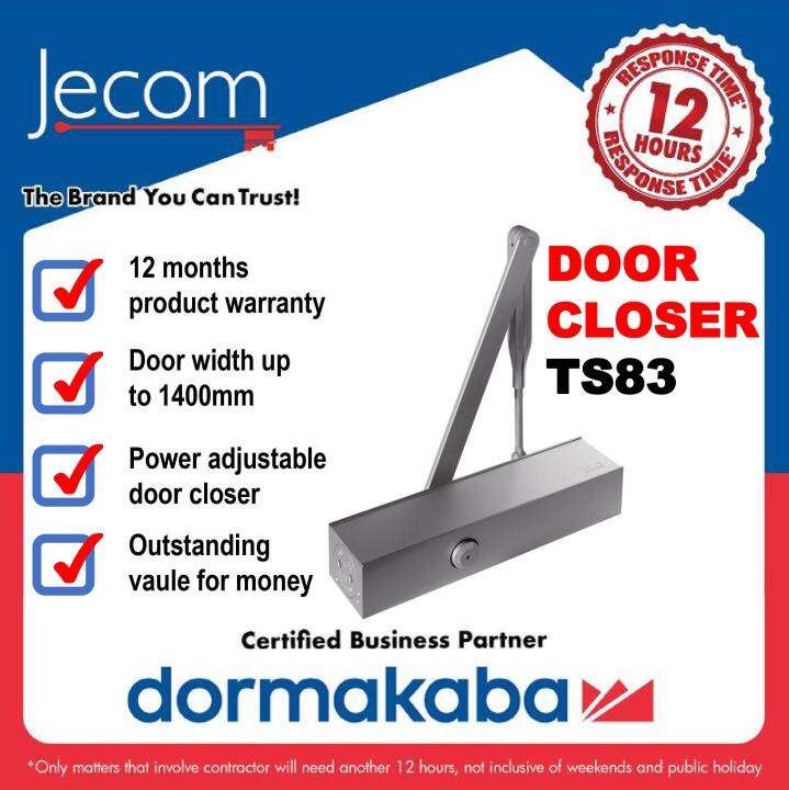 Dormakaba TS83 Door Closer | Dorma TS83 Door Closer | Lazada Singapore
