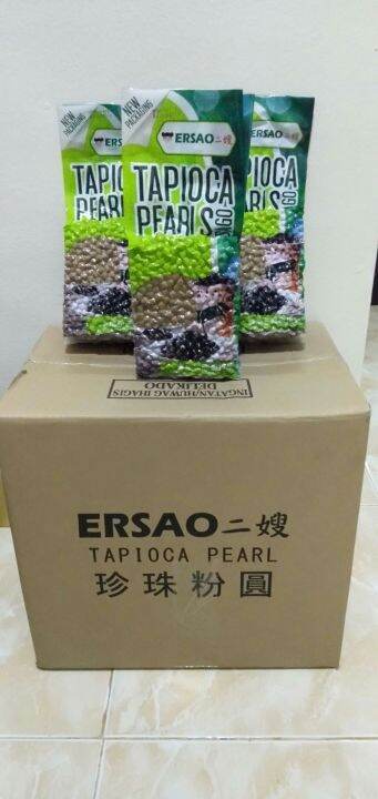 Ersao Tapioca Black Pearl 1 Box | Lazada PH